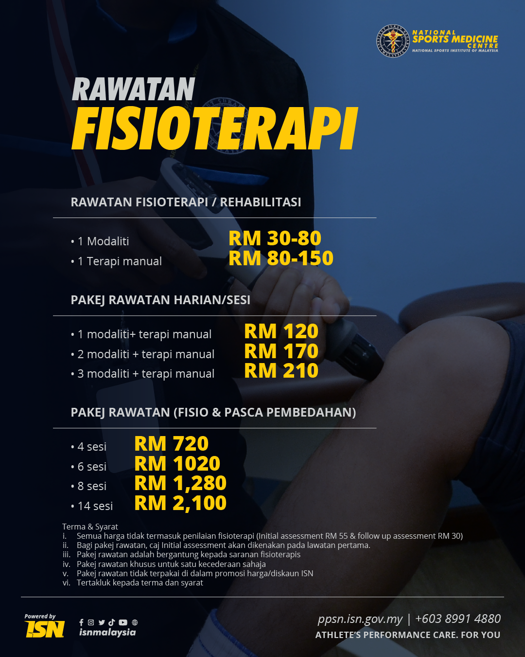 Packages & Promotions – Pusat Perubatan Sukan Negara (PPSN)